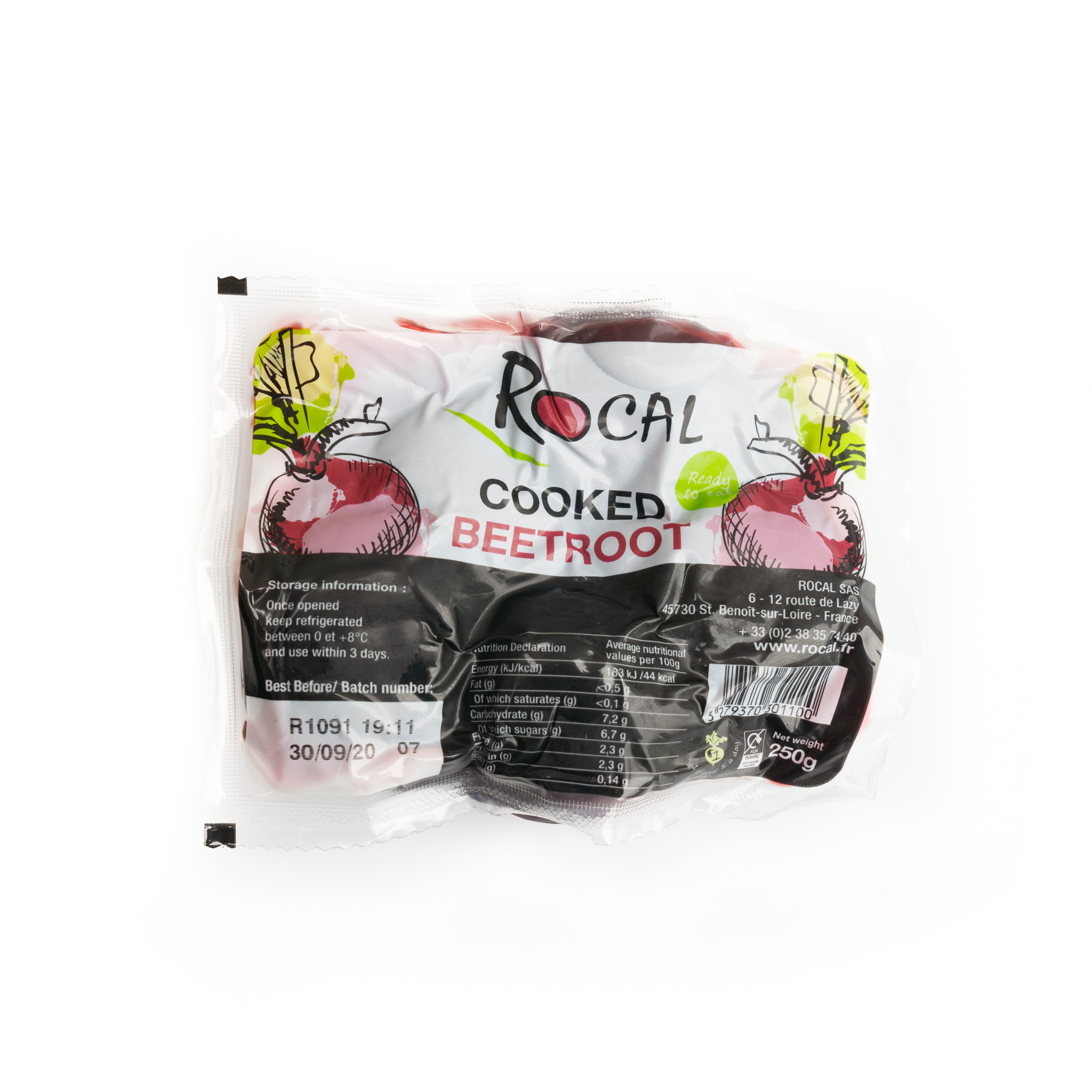 LONG LIFE COOKED BEETROOT (250g packet) - Down Wholesale