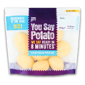 Wilsons Country 'You Say Potato Whole Peeled' (450g) - Down Wholesale